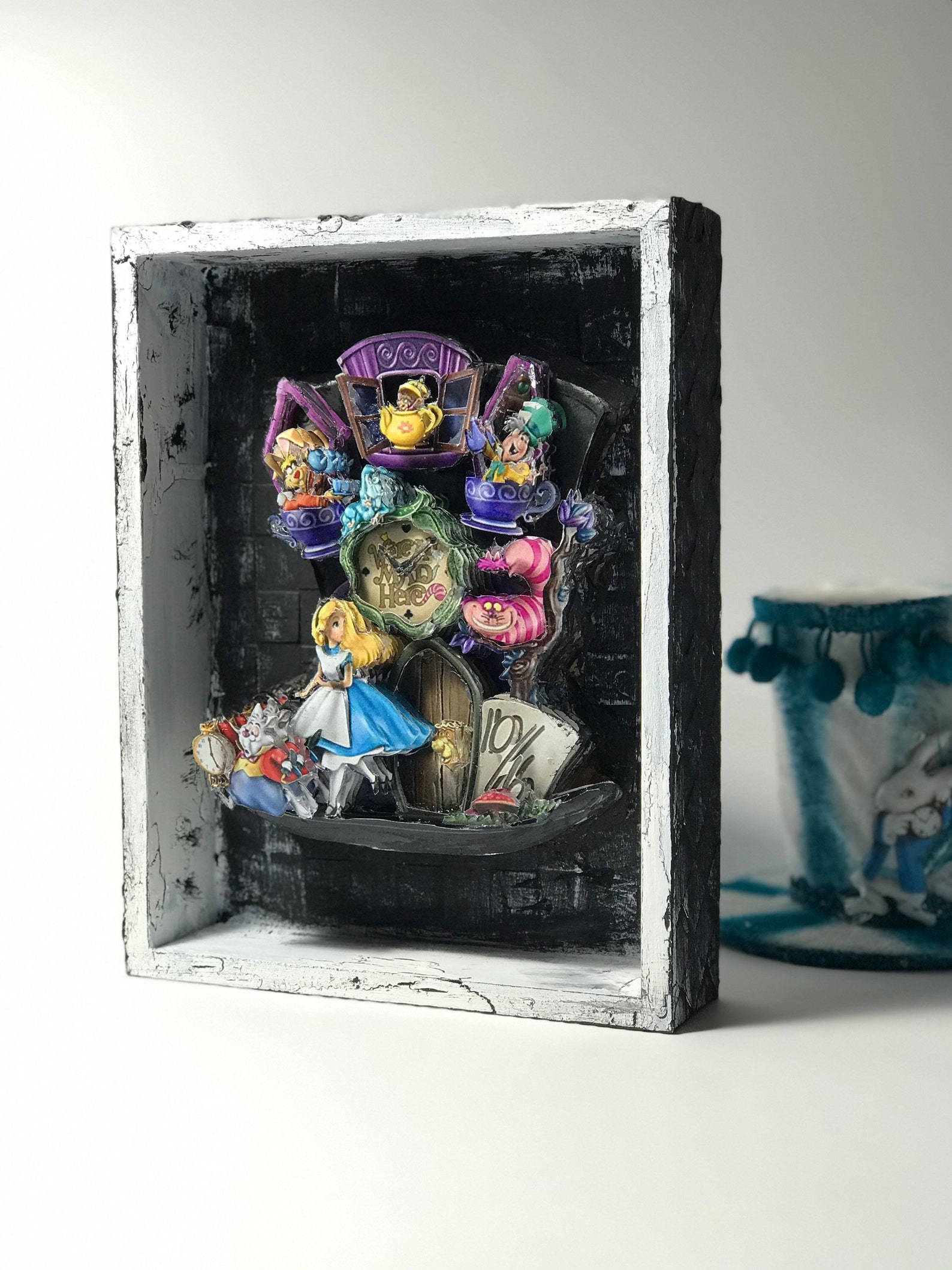 3D Alice in Wonderland Unique Home Decoralice's - Etsy