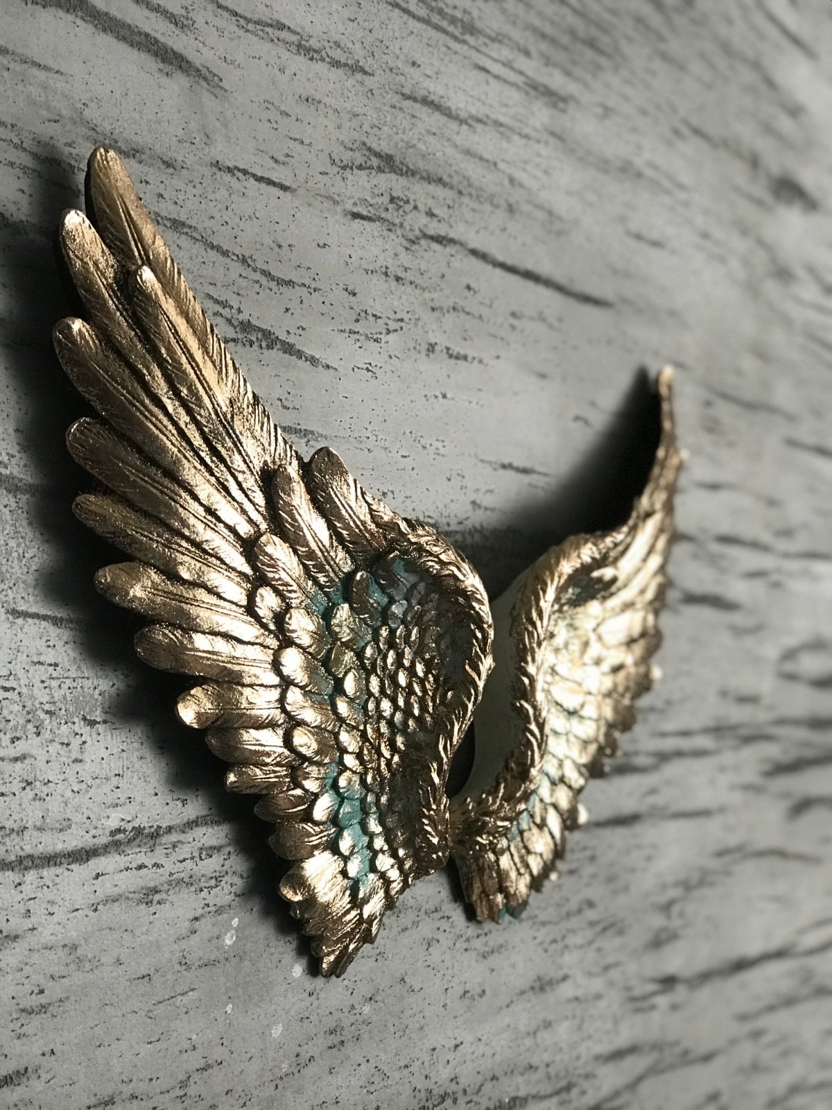 Big Angel Wings Wall Decor, Angel Sculpture, Wings Accessory, Angel ...