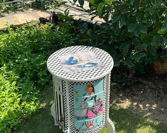 Unique Alice in Wonderland Side Bedside Table , Alice in Wonderland ...