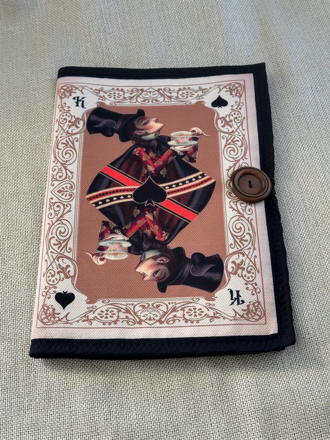 Mad Hatter Tarot Card Design Book Cover - Etsy