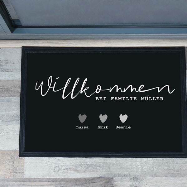 Personalisierte fußmatte - Etsy.de