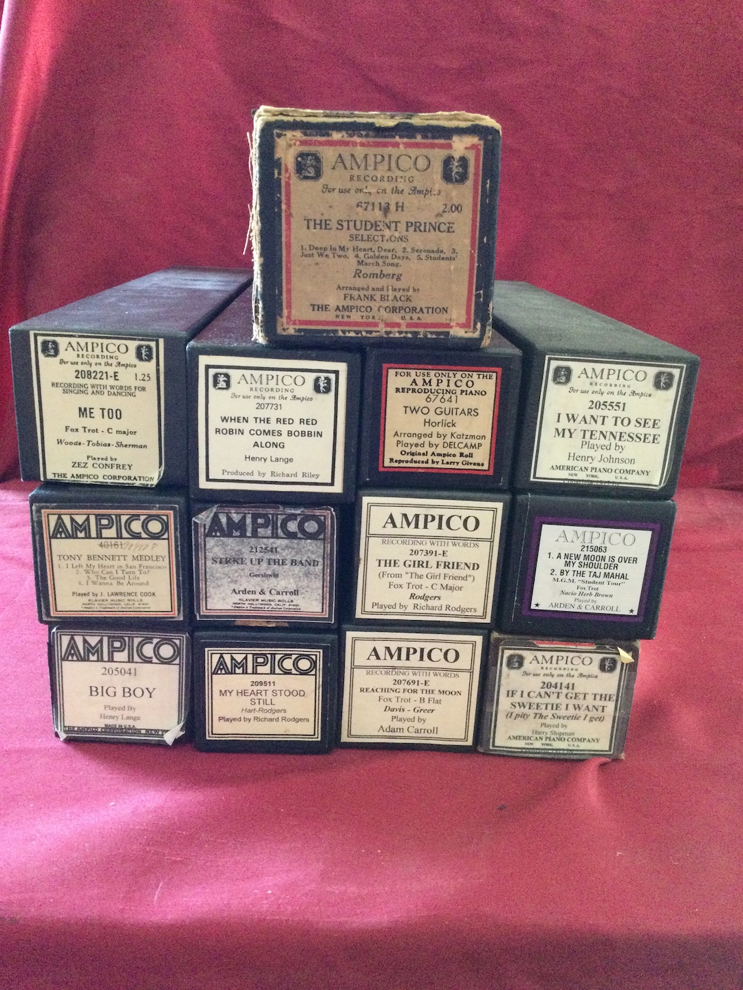 Piano Player Rolls - Etsy