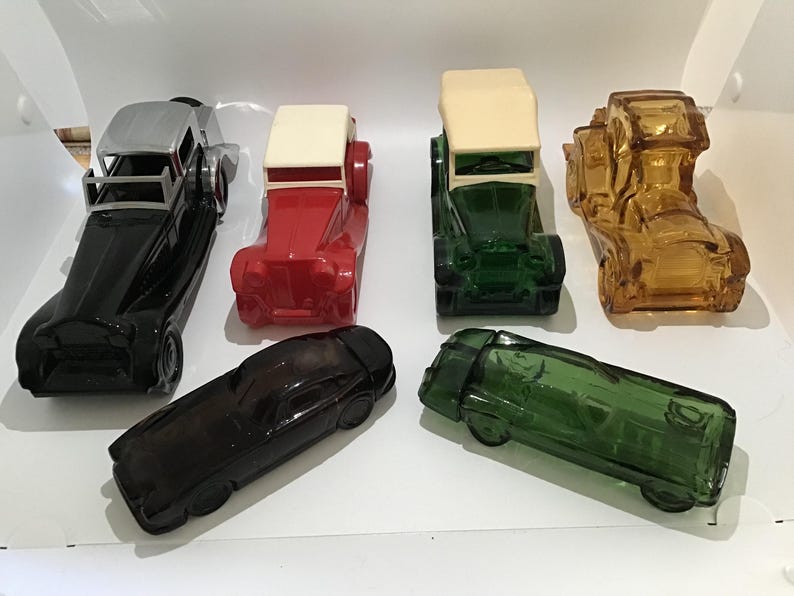 Avon Car Shaped Bottles - Group of 6 - Etsy