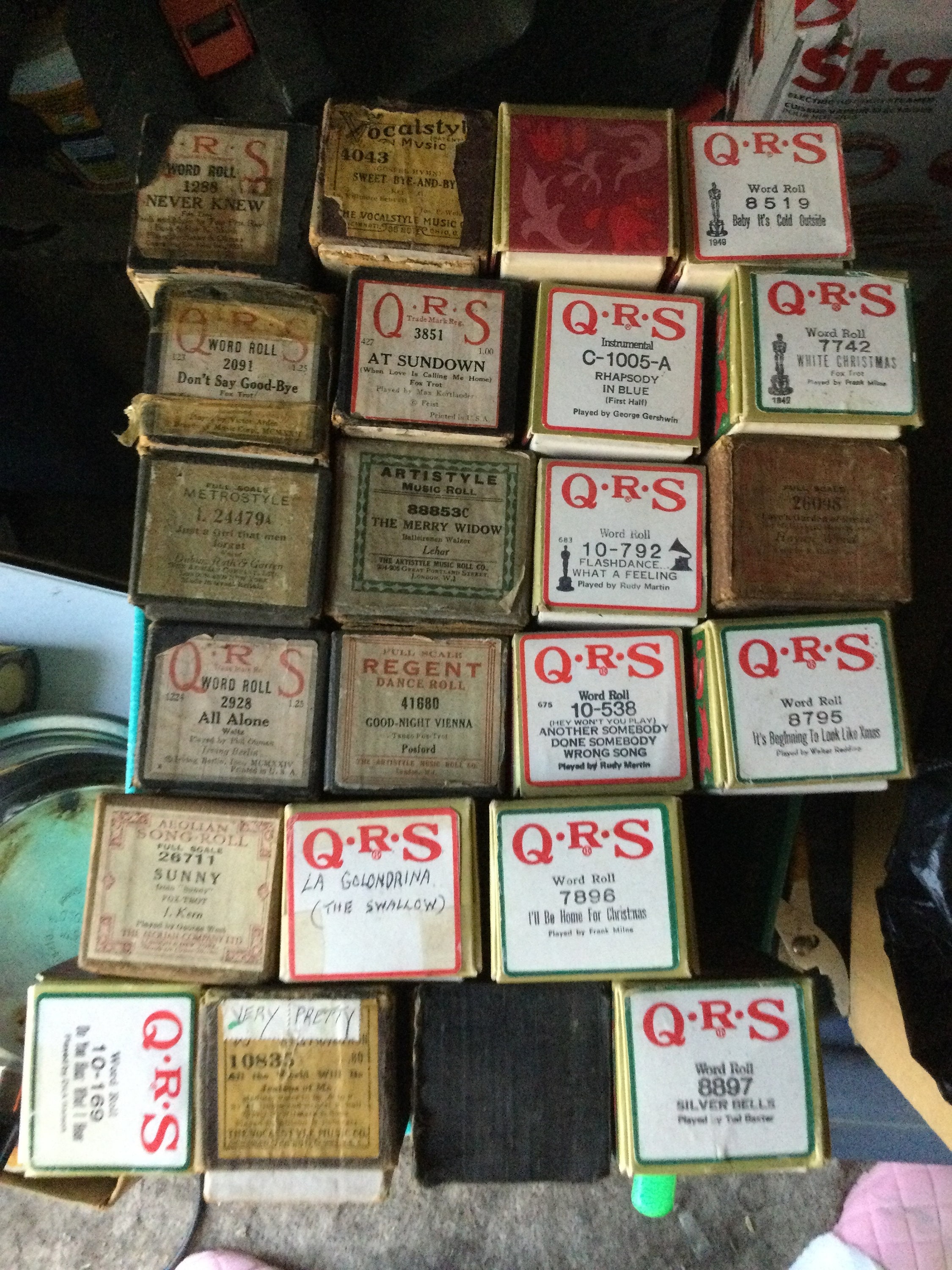 Player Piano Rolls - Etsy