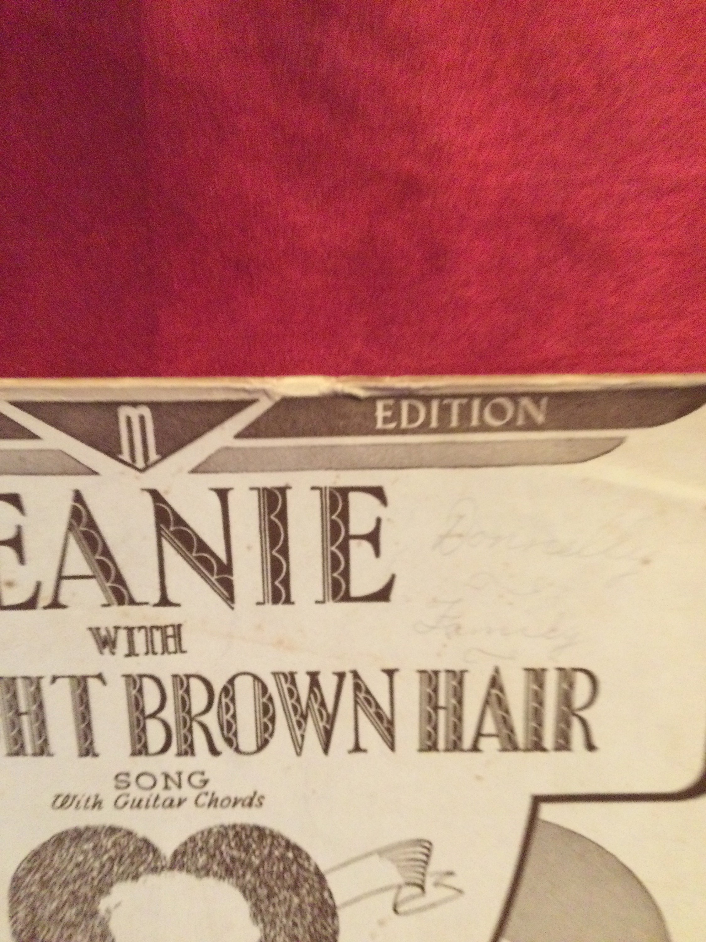 Jeanie With the Light Brown Hair Sheet Music - Etsy