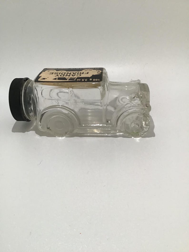 Glass Car Candy Container - Etsy