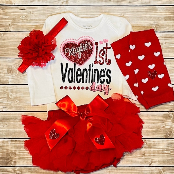 Girls Valentine Outfit - Etsy