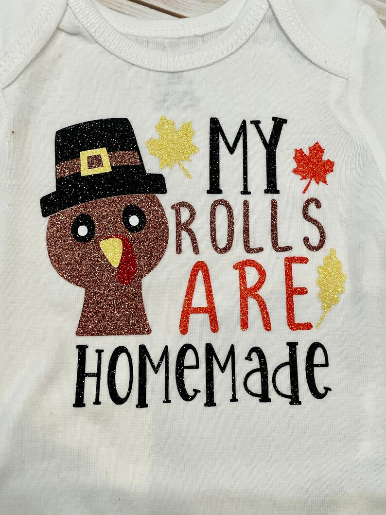 Girls First Thanksgiving Outfit, Turkey Bodysuit, Ruffle Diaper Cover ...