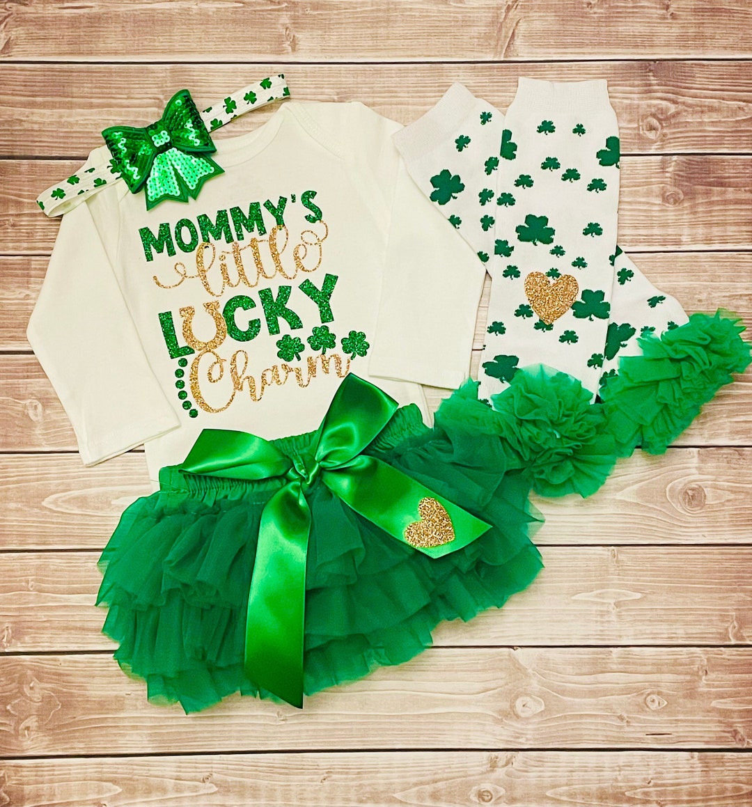 GIRL St. PATRICK DAY, Lucky Charm, My 1st St. Patricks Day, Baby St ...
