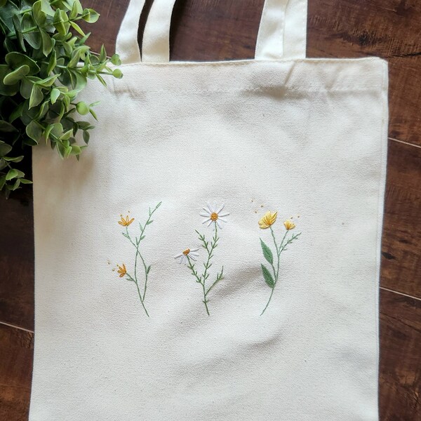 Hand Embroidered Bag - Etsy