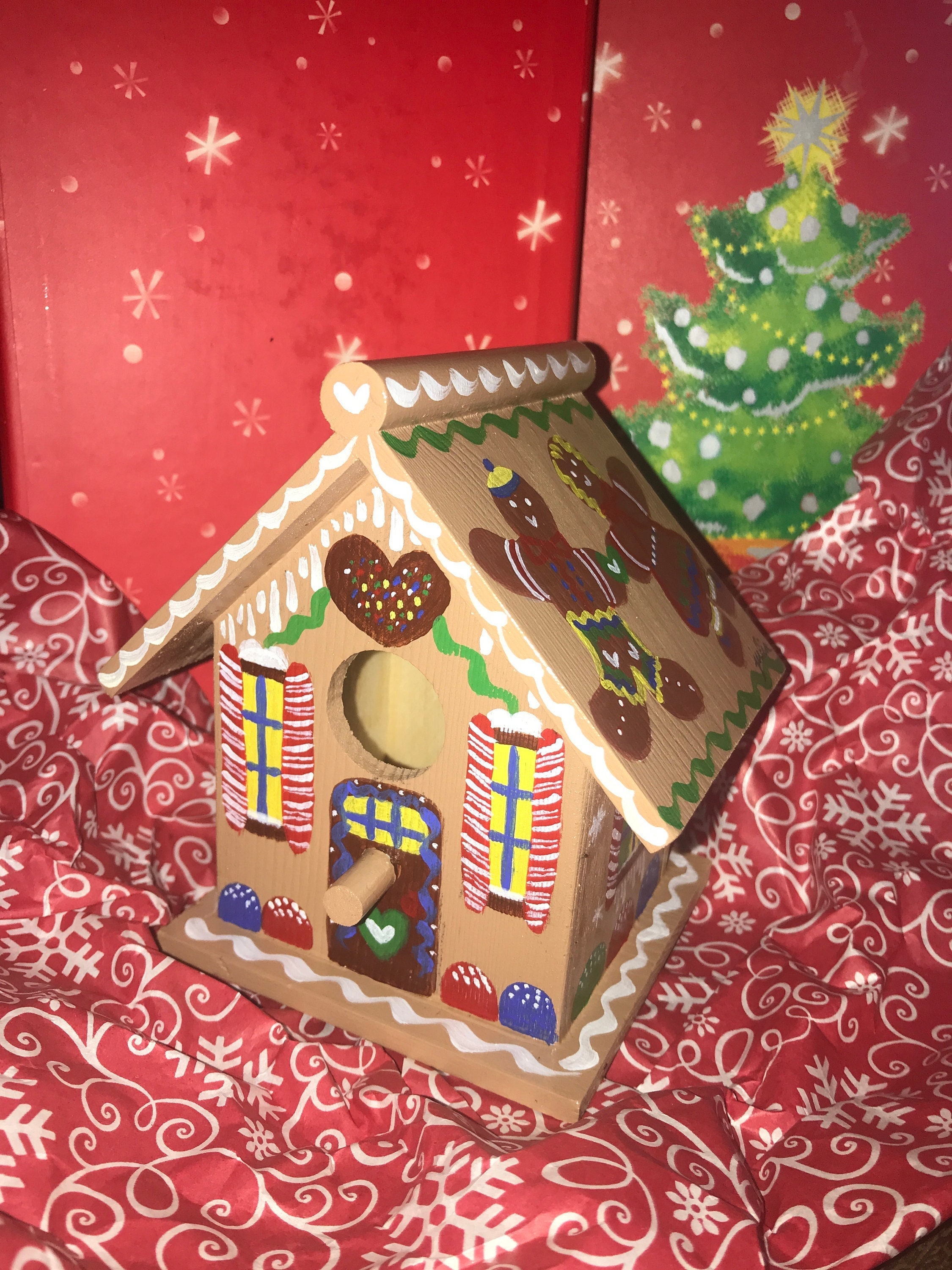 Gingerbread Birdhouse Pattern