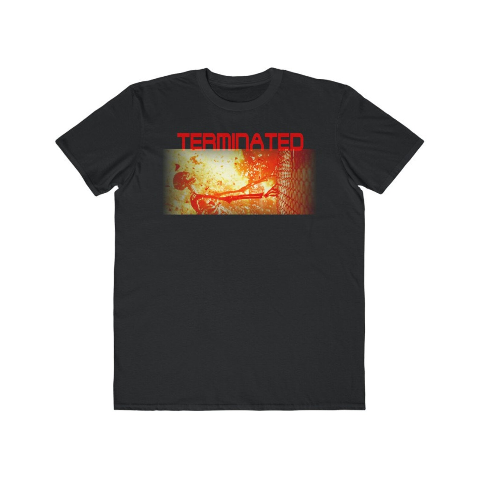 Terminator 2 terminated 1991 T-shirt With Back | Etsy