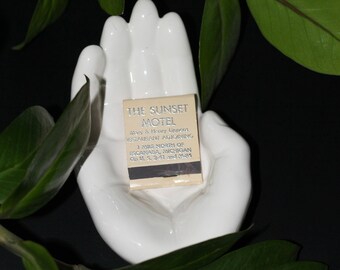 Ceramic Hand Counter Top Soap Dish - Etsy