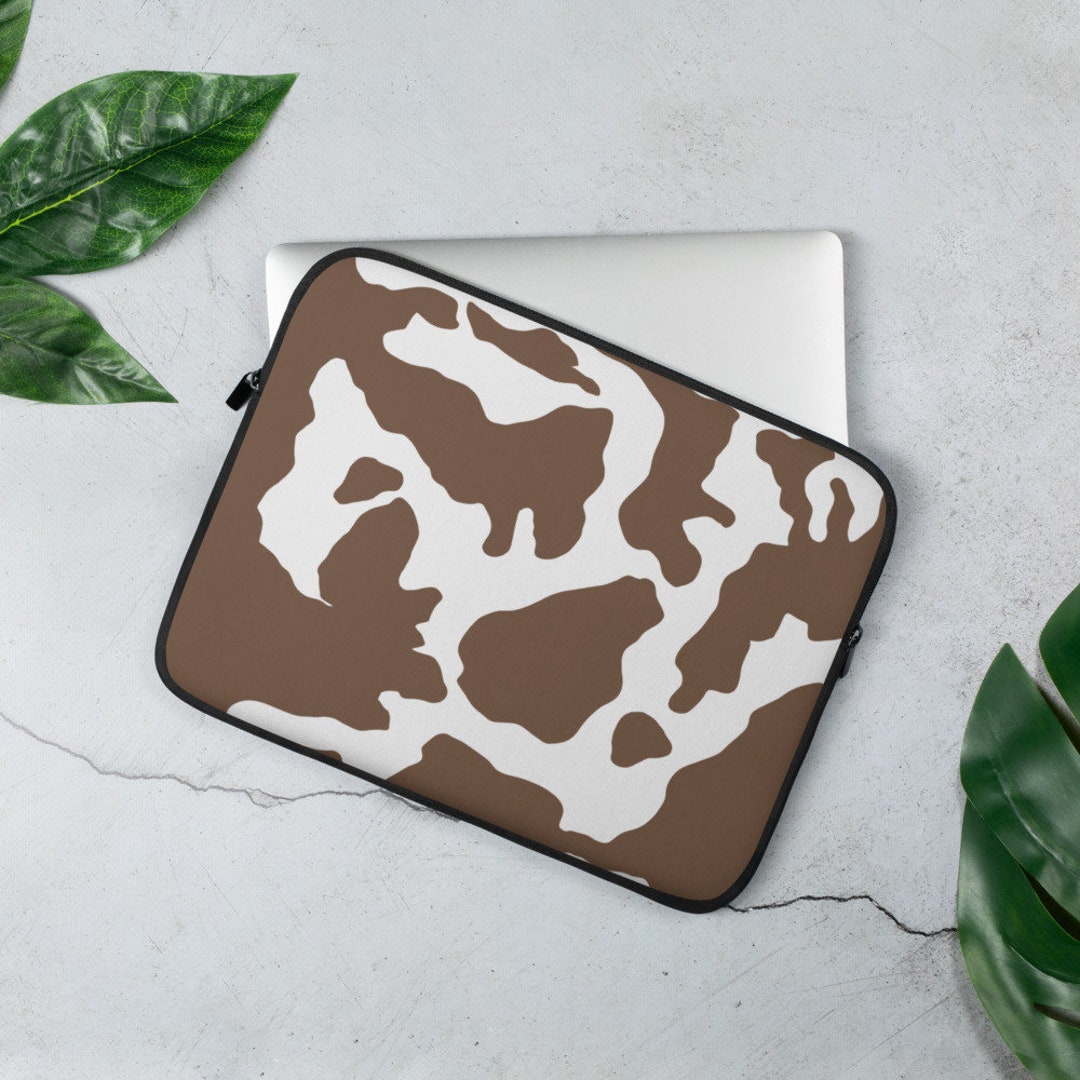 Cow Print Laptop Sleeve Cow Print Laptop Case MacBook Air 13 - Etsy