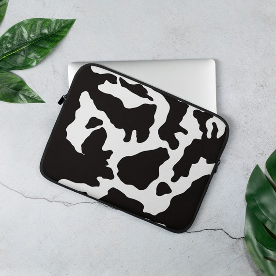 Cow Print Laptop Sleeve Cow Print Laptop Case Macbook Air 13 | Etsy