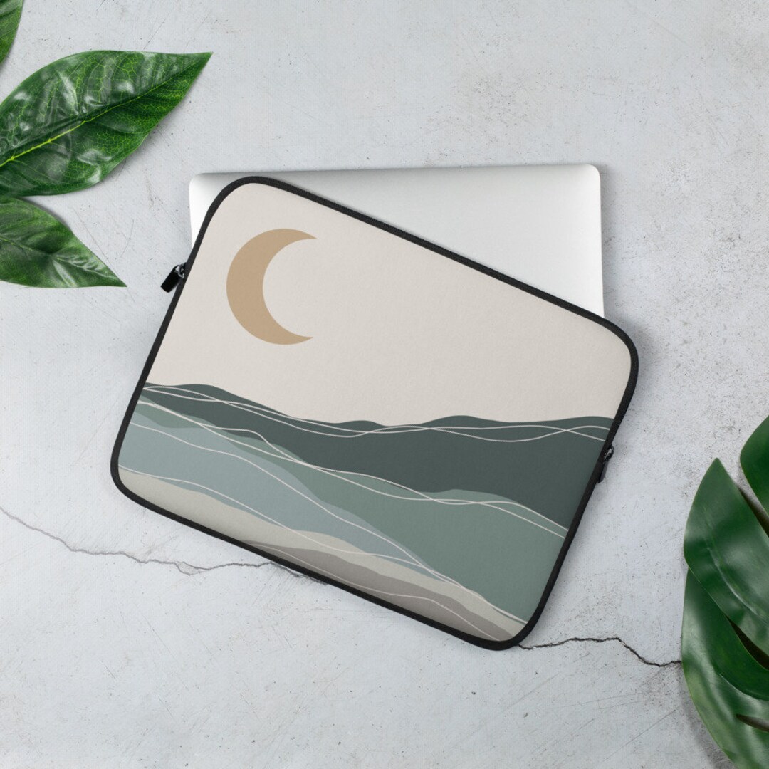 Moon Laptop Sleeve Boho Aesthetic MacBook Air 13 Sleeve - Etsy
