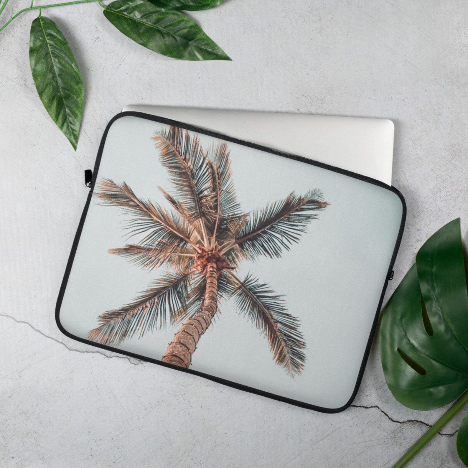 Palm Tree Laptop Sleeve Summer Aesthetic Laptop Sleeve Beach - Etsy