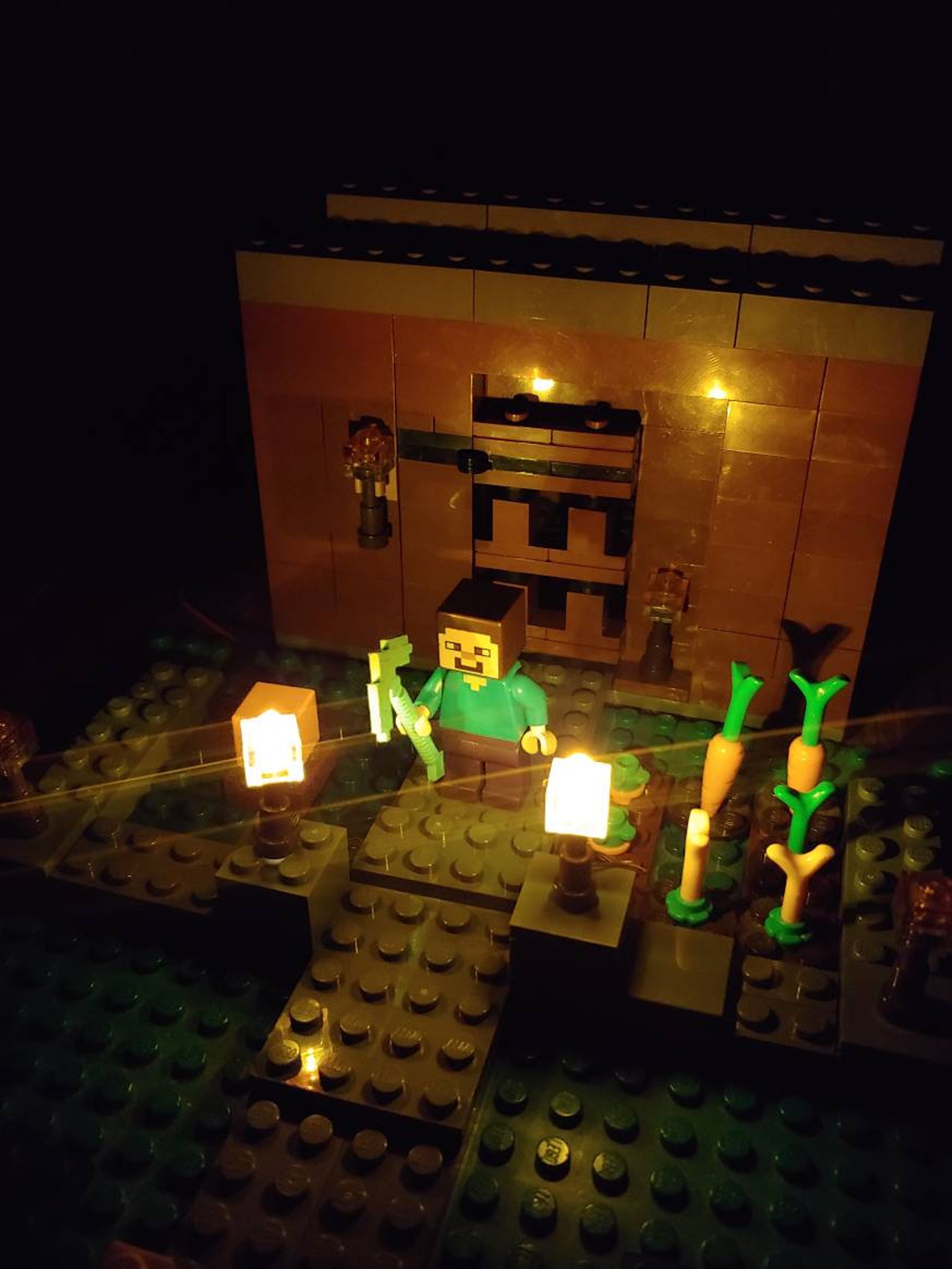 Lego Minecraft Torch Light Kit - Etsy Ireland