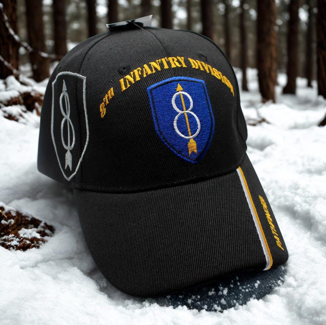 U.S. Army 8th Infantry Division Hat With Embroidered Pathfinder. U.S ...