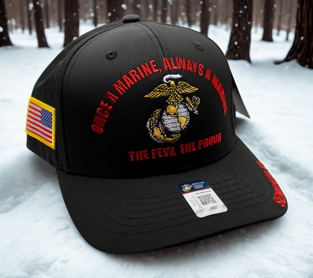 U.S Marine Hat. Premium United States Marine Corps Hat – Cap for USMC ...