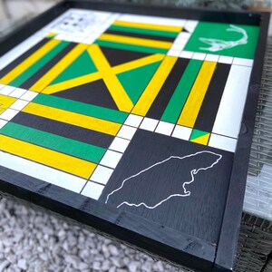 Custom Jamaican Ludi Board Loodie Board Game Personalised | Etsy
