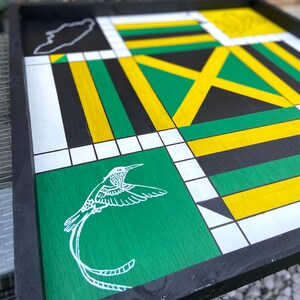 Custom Jamaican Ludi Board Loodie Board Game Personalised | Etsy