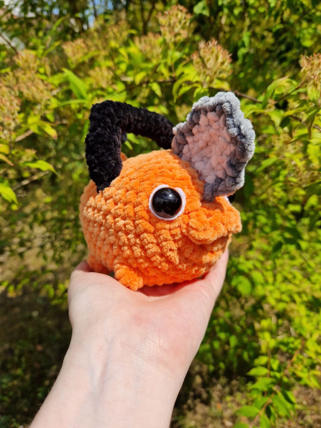 Pochita Amigurumi crochet - Etsy