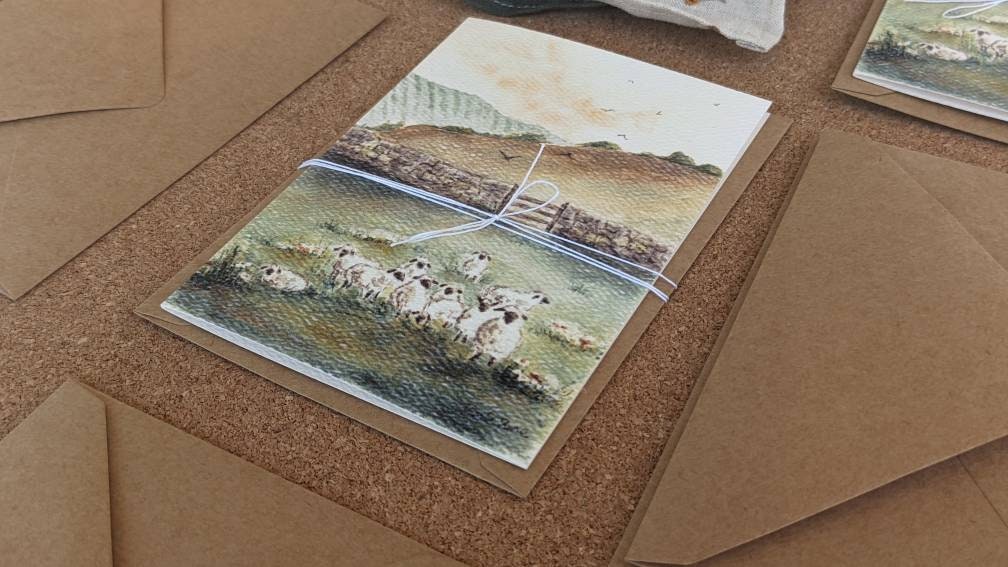 Set of Cards/greeting Cards/card Pack/nostalgic Cards/small - Etsy