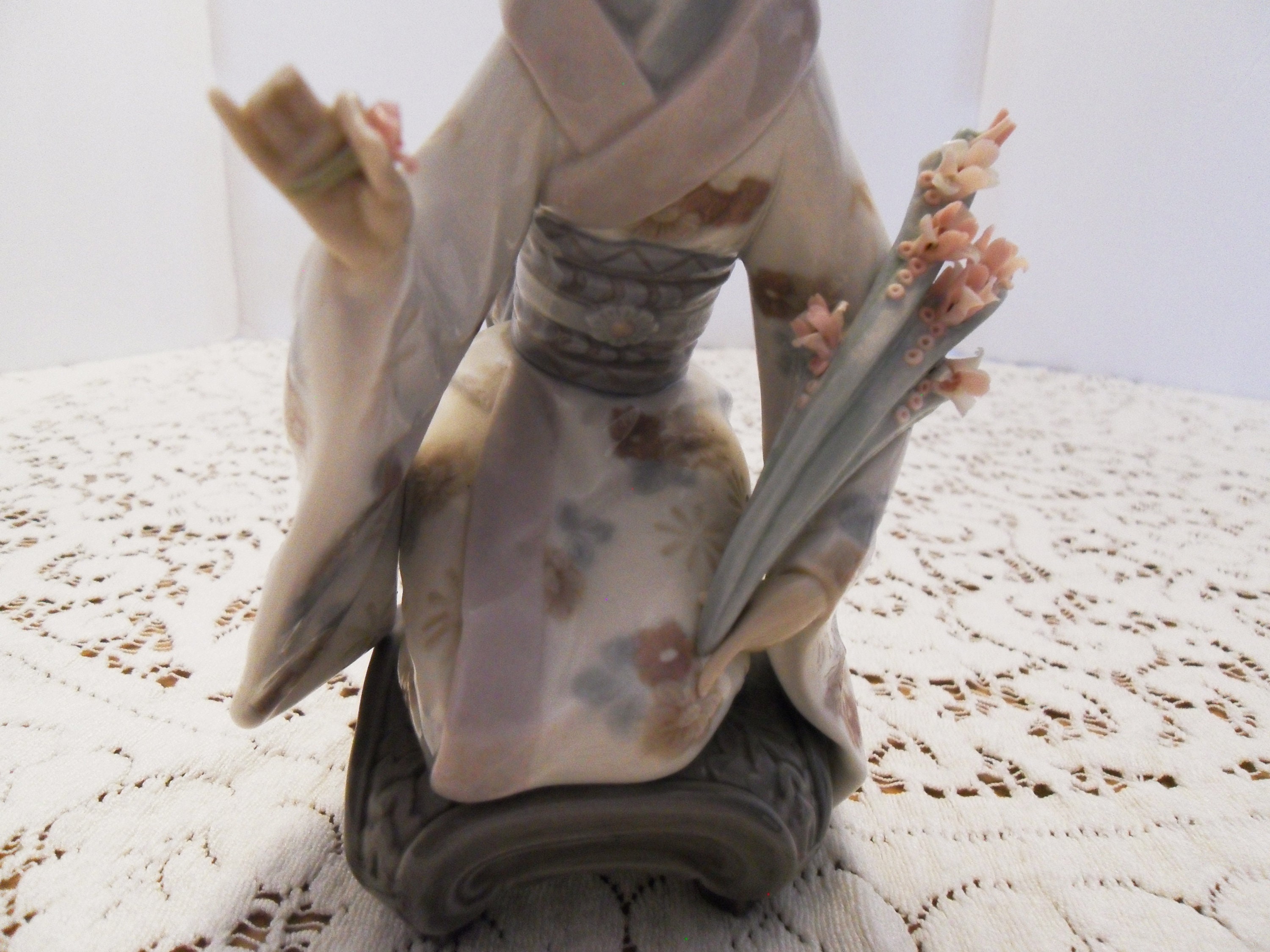 Vintage Lladro Geisha Girl Porcelain Figurine 1450 - Etsy