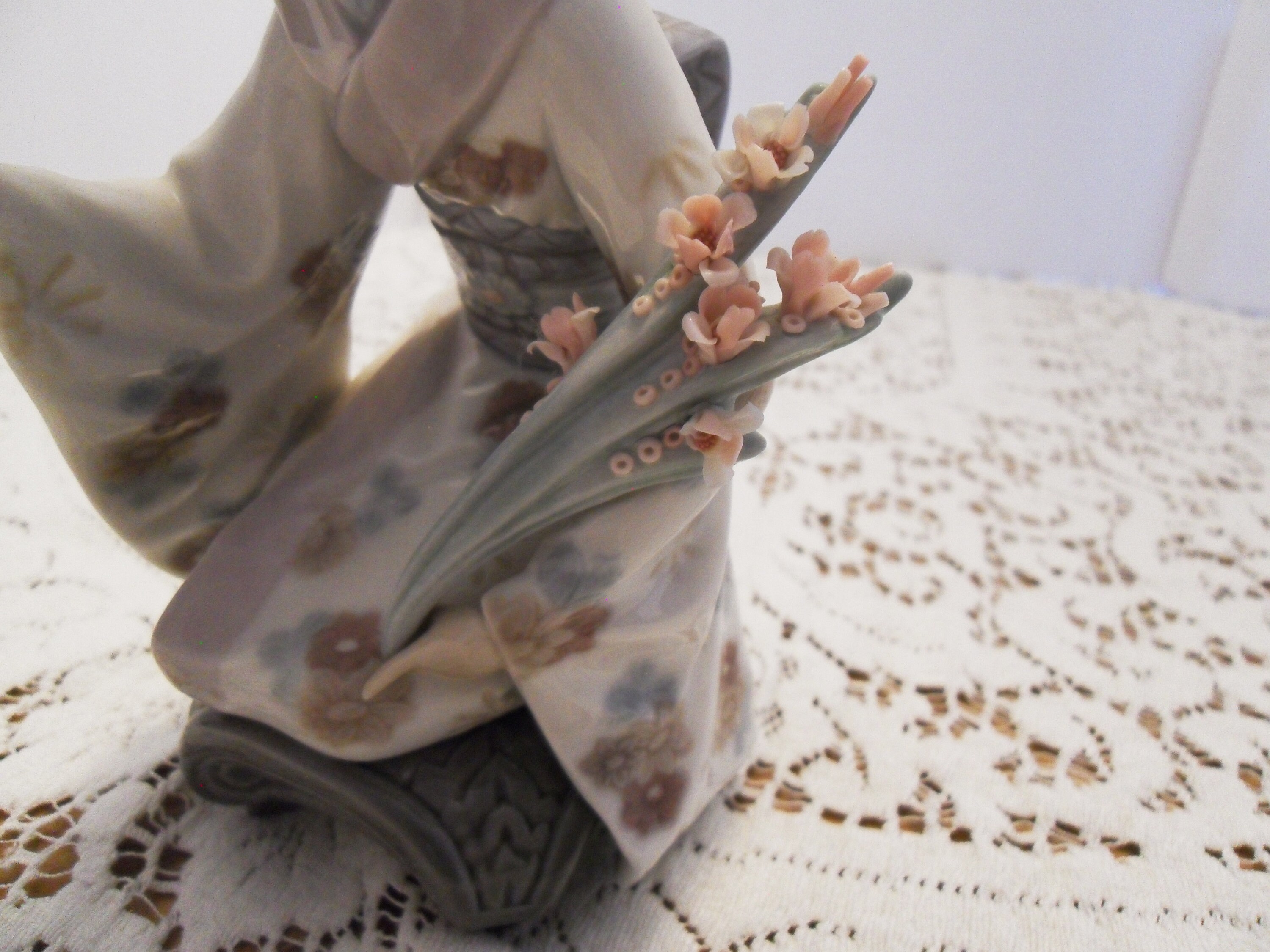 Vintage Lladro Geisha Girl Porcelain Figurine 1450 - Etsy