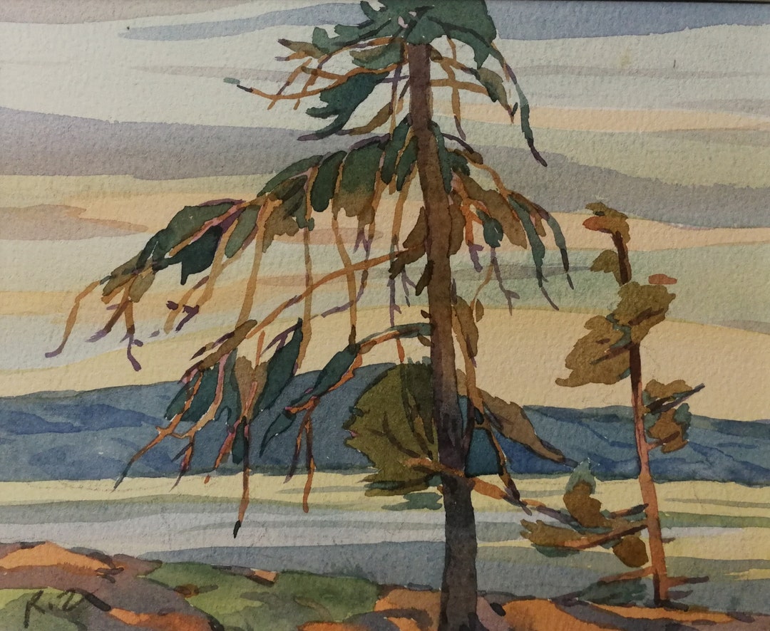 Canadian Landscape Canadian Landscape Jack Pine Tree Original ...