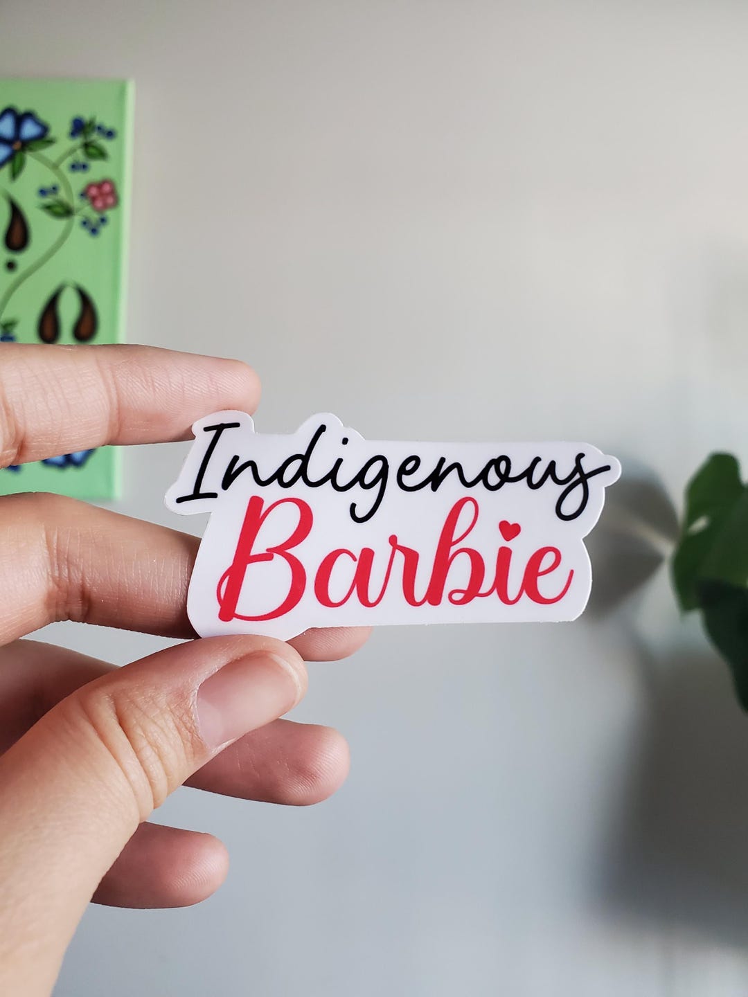 Indigenous Barbie Sticker | Vinyl Sticker | Indigenous Sticker | Laptop ...