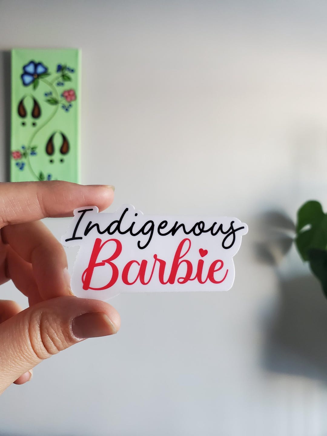 Indigenous Barbie Sticker - Etsy