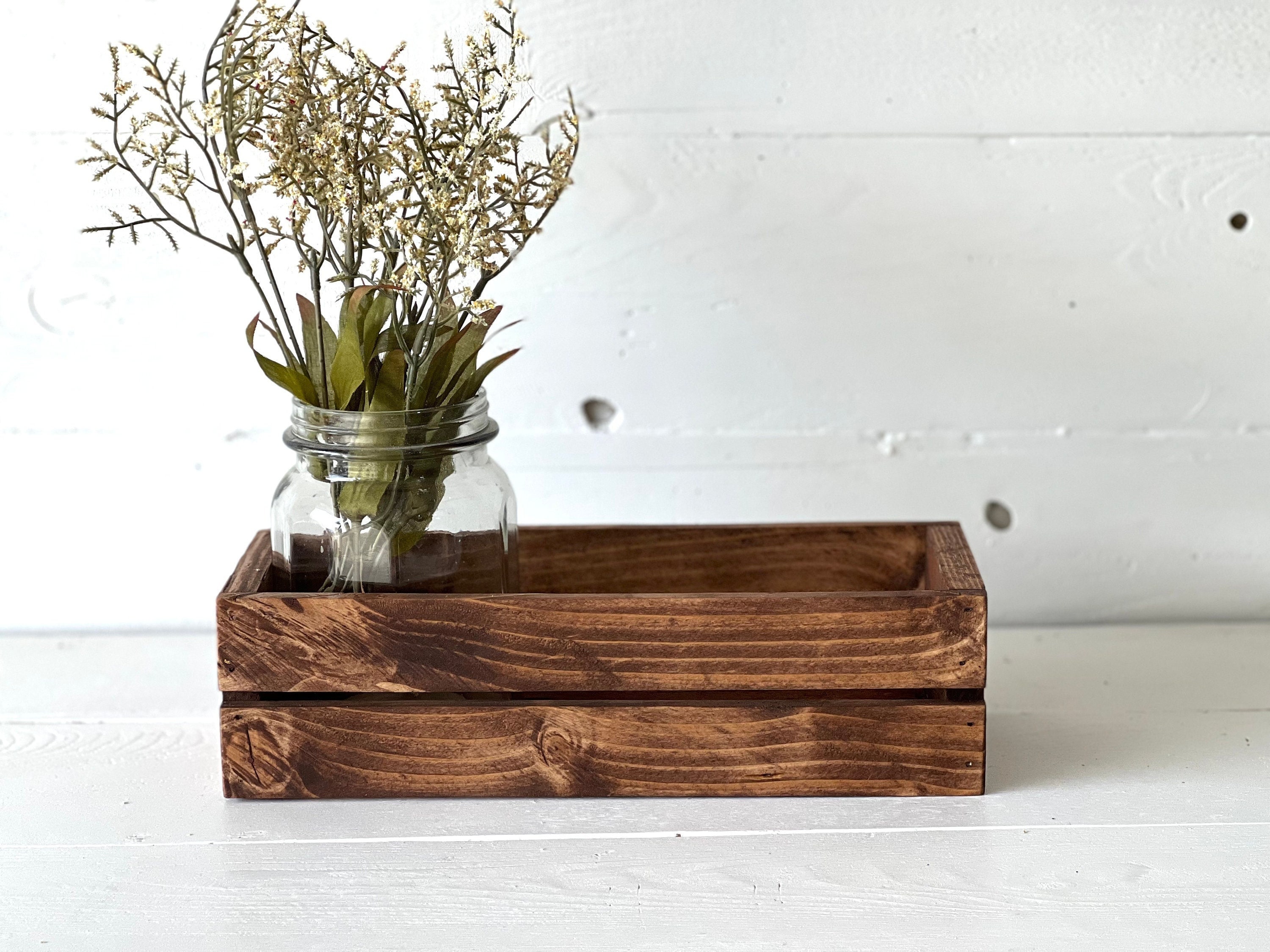 Wood Crate. Rustic Wood Crate. Crate Box. Decorative Crate. - Etsy