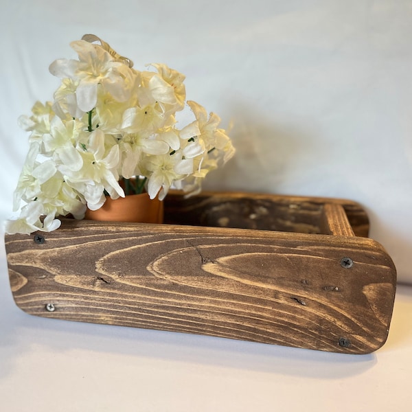 Rustic Wood Box - Etsy