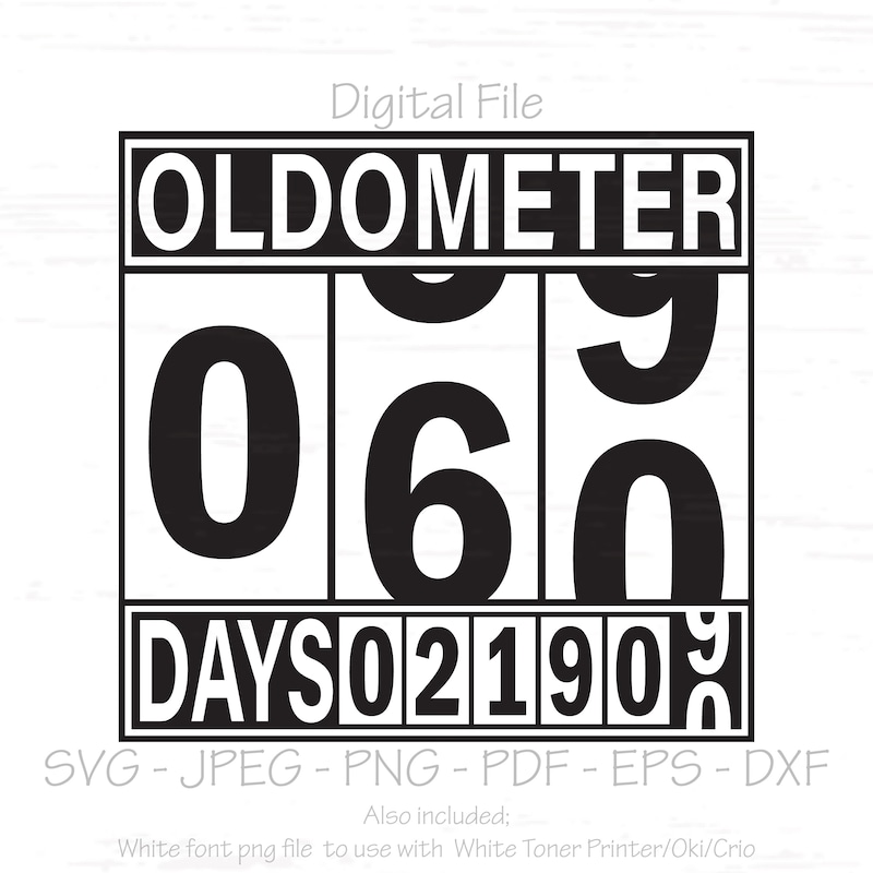 Oldometer Svg - Etsy