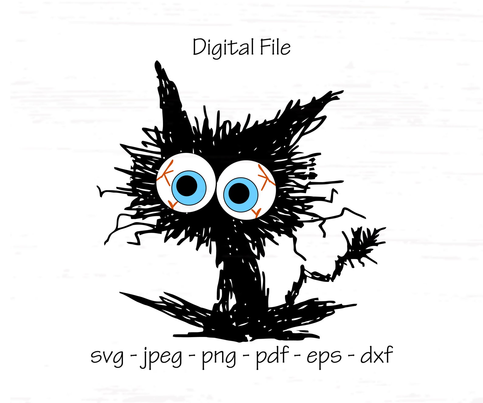 Stressed Cat Svg, Its Fine Cat Svg, Digital File, Instant Download ...