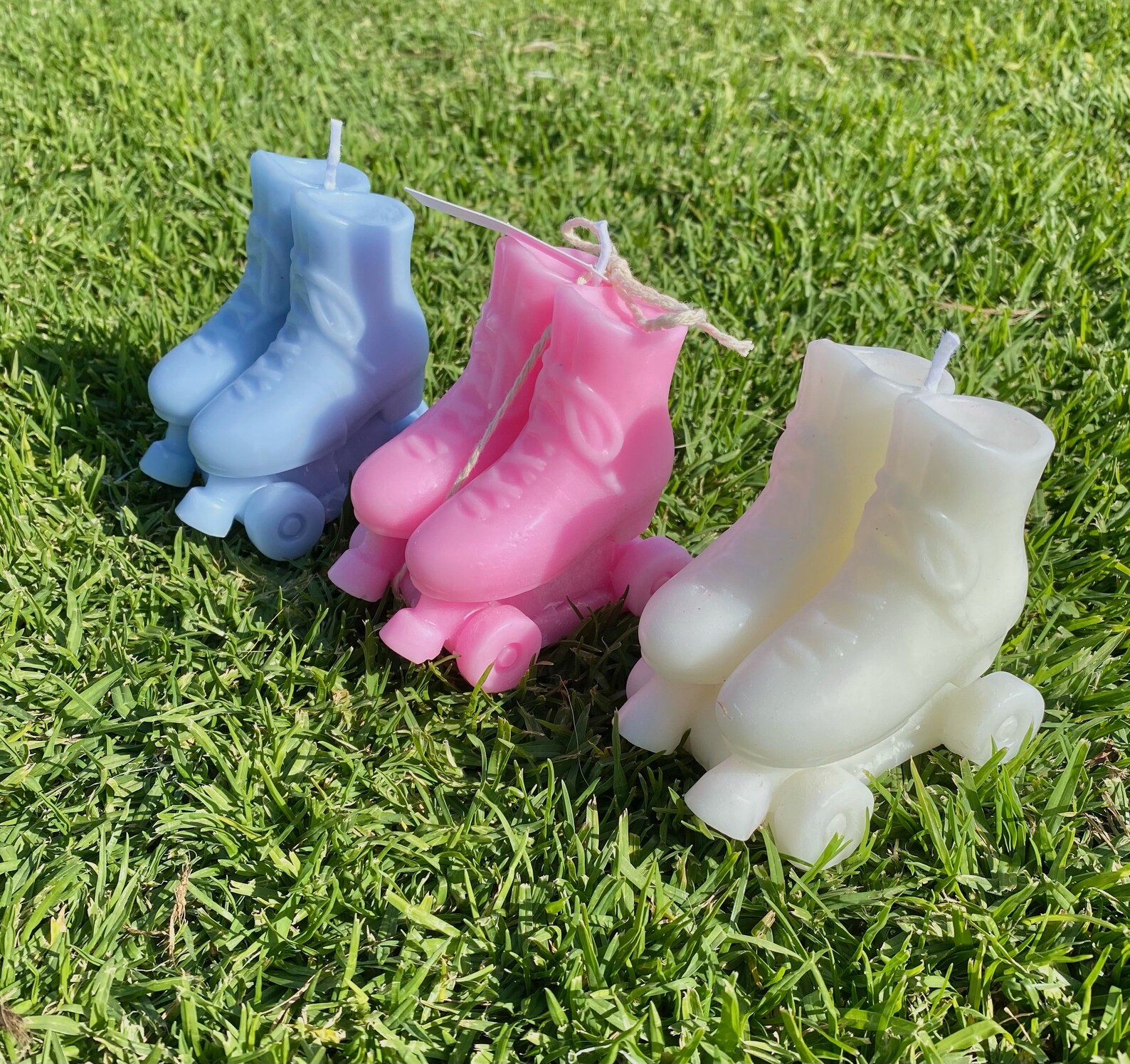 Roller Skate Candle Trendy Candle Holiday Gift Roller - Etsy