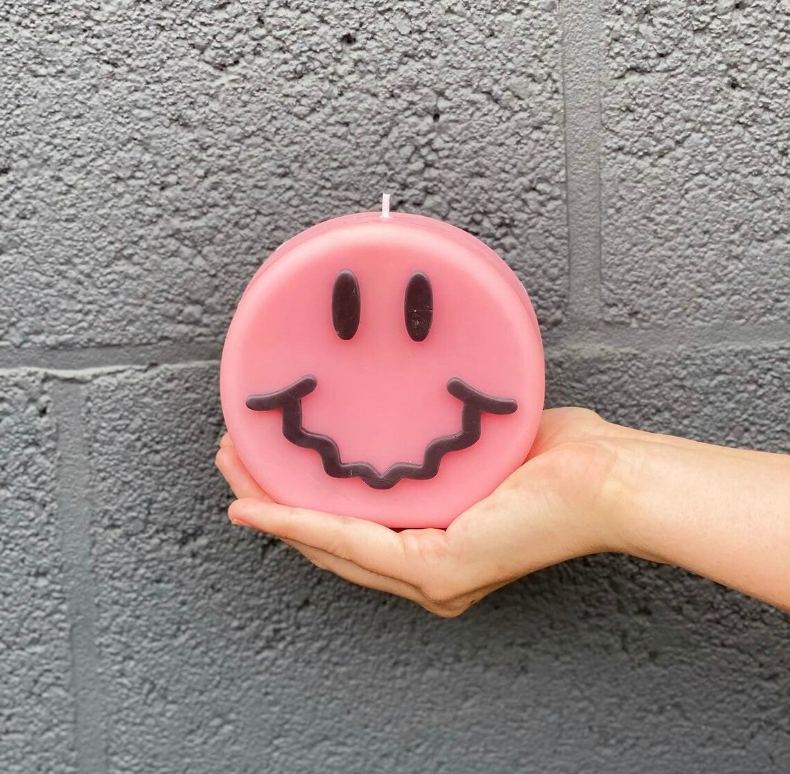 Smiley Face Candle Candle Mold Aesthetic Room Decor Trendy - Etsy UK