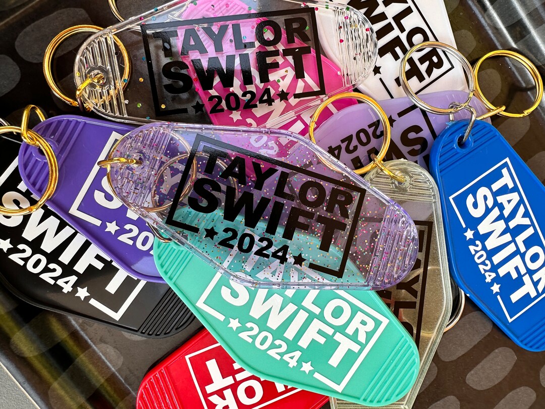 Taylor Swift for President 2024 Retro Motel Keychain - Etsy
