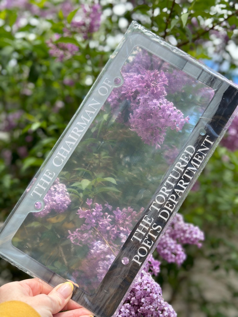 TTPD Taylor Swift Inspired License Plate Frame - Etsy