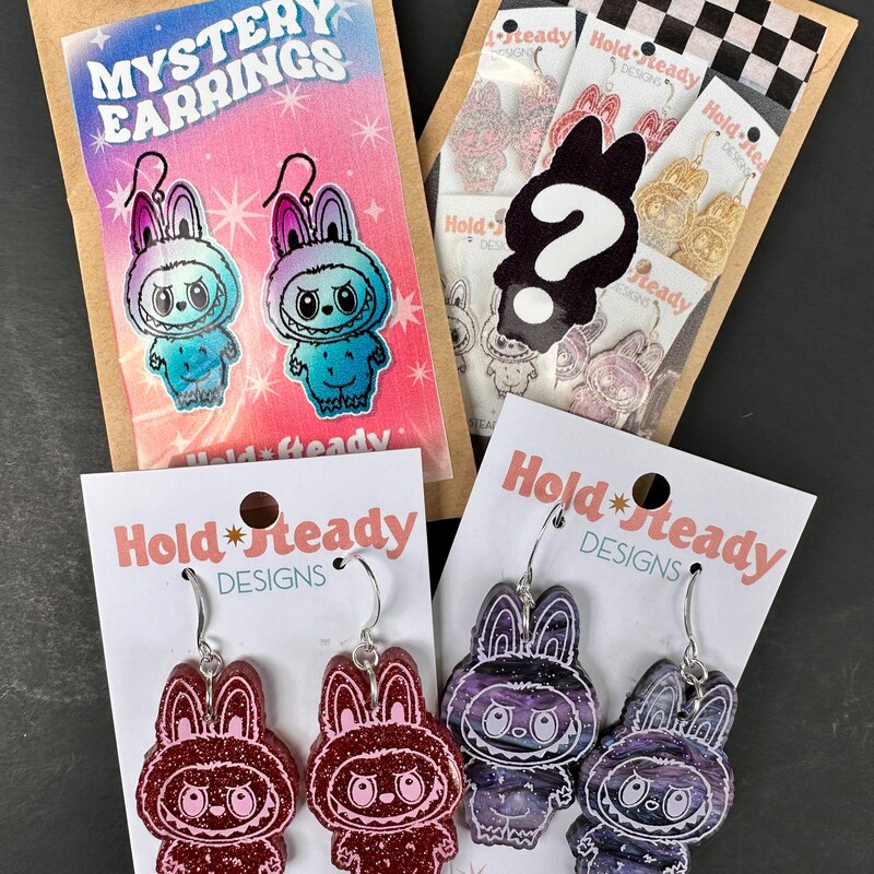 Labubu Earrings - Etsy