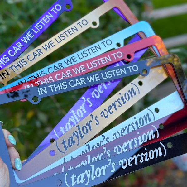 Taylor Swif License Plate - Etsy