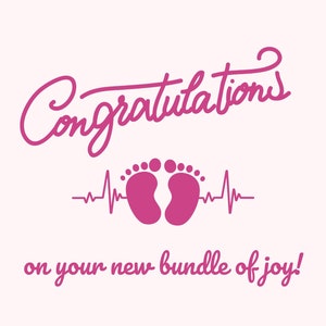 Congratulations Baby Card - Etsy
