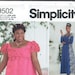 Simplicity S9434 Misses' & Women's' Regency Era Bridgerton Style Dresses Sewing Patterns ...