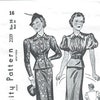 Simplicity 4156 C. 1895 Day Dress Sewing Pattern, Size 14, 16, 18, 20 ...