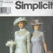 Simplicity 9716 Teens Style Empire Dress 1910s Titanic Era - Etsy