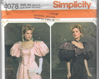 Simplicity 5724 Fashion Historian Misses' 1860s Civil War Ballgown ...