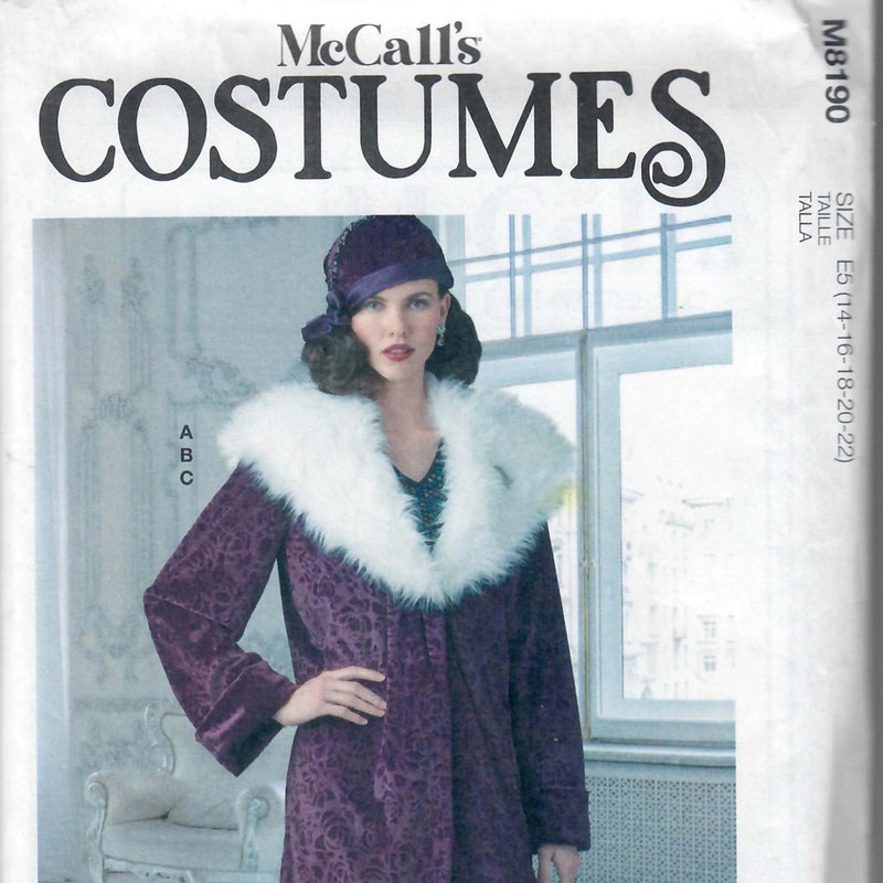 1920s Coat Pattern - Etsy