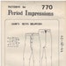 Simplicity 5726 Corset, Chemise & Petticoat Civil War Era 1860s Sewing ...